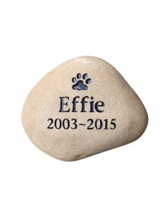 Tumbled Riverstone | RSPCA Pets at Rest Cremation Service